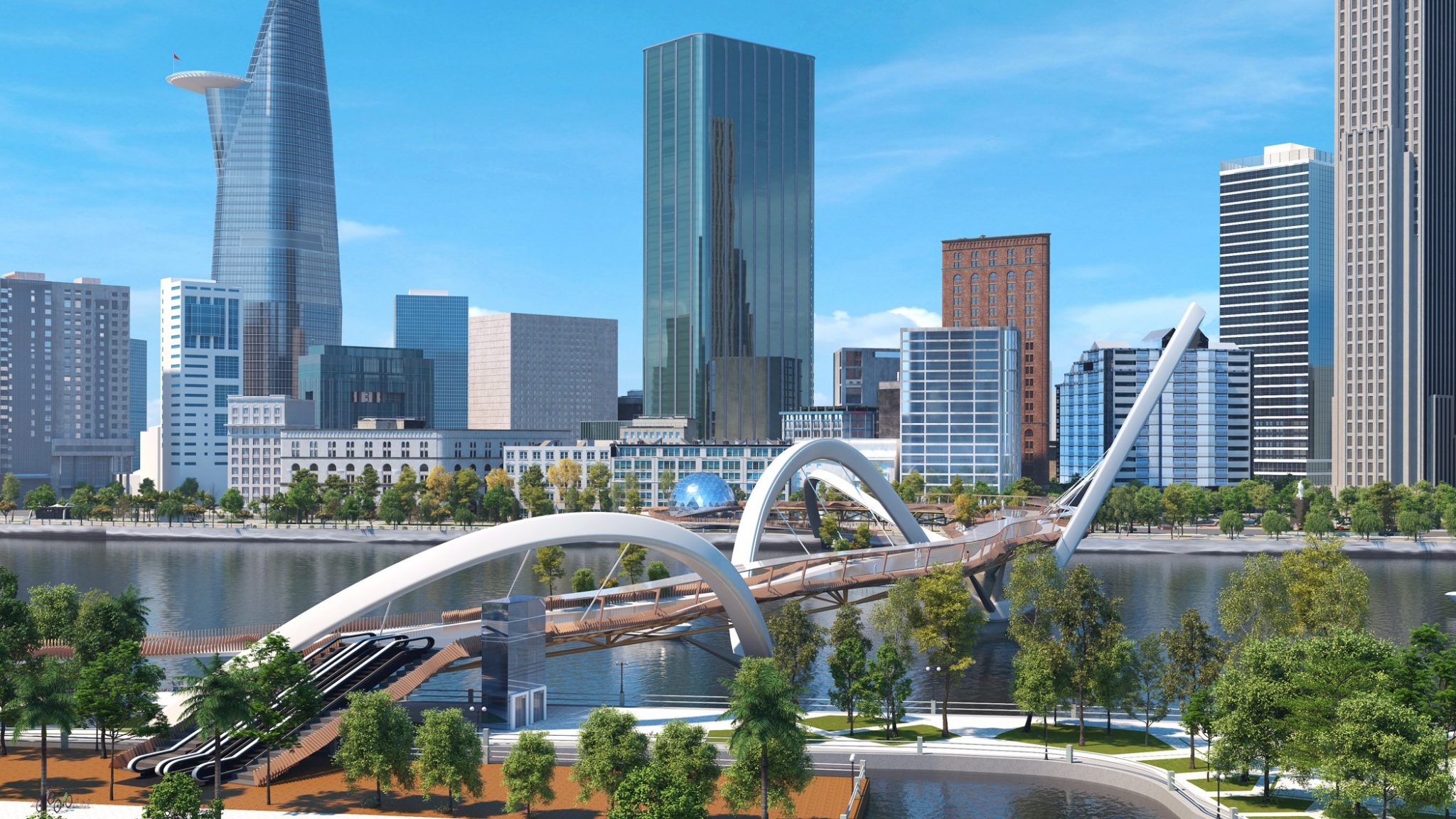 Rhythm of Saigon Waves: Second Prize in Architectural Competition for ...